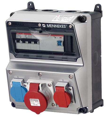 920201SI, MENNEKES Steckdosen-Kombination AMAXX® - Online-Katalog ...